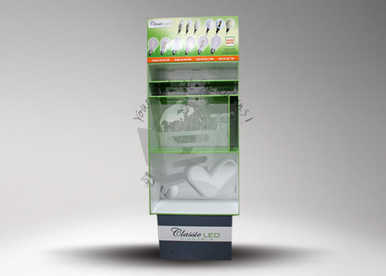 Eco - friendly POS Cardboard Product Displays / Retail Display Racks supplier