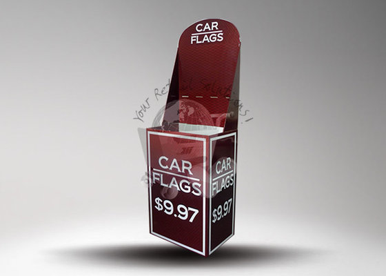 Customized Cardboard Recycling Bins With Slanted Slash Pockets supplier