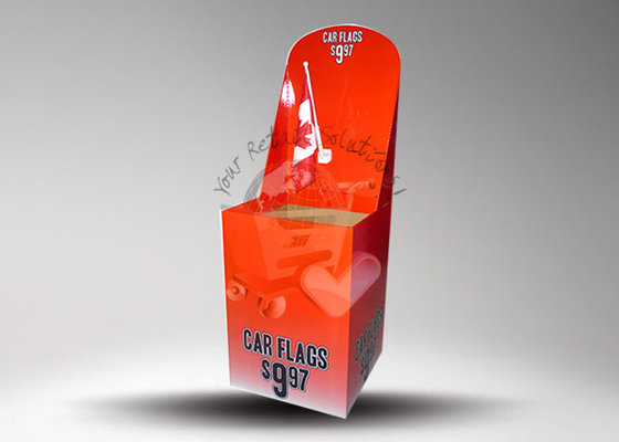 Customized Cardboard Recycling Bins With Slanted Slash Pockets supplier