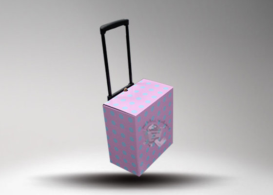 Custom Pink / Purple / Green Cardboard moving cardboard boxes With Craft paper supplier
