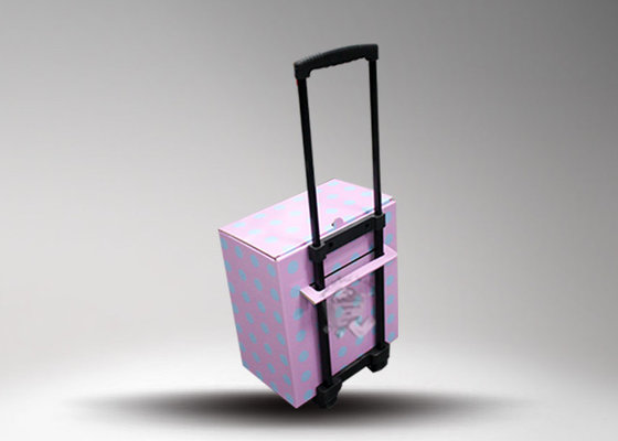 Custom Pink / Purple / Green Cardboard moving cardboard boxes With Craft paper supplier