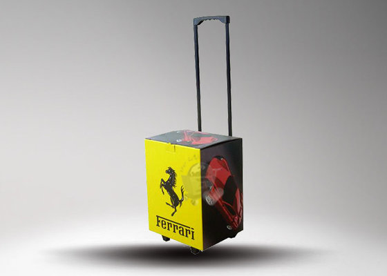 Recyclable Paper Cardboard Trolley With Adjustable Artwork For Toys supplier