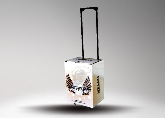 Recyclable Paper Cardboard Trolley With Adjustable Artwork For Toys supplier