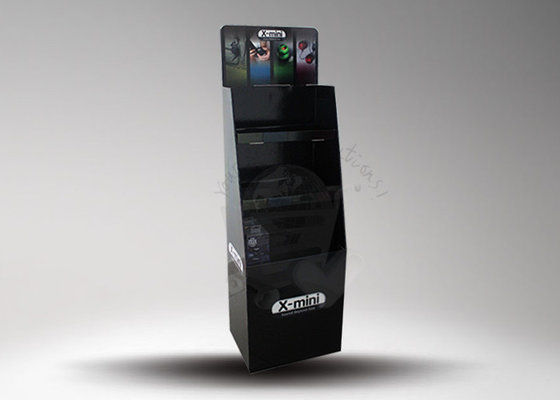 Custom Advertising Cardboard Display Shelves 4C Color with Embossing supplier