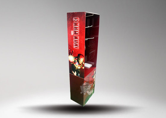 Ultraman Cartoon Toy Matte Cardboard Display Shelves with Hooks supplier