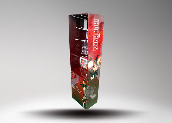 Ultraman Cartoon Toy Matte Cardboard Display Shelves with Hooks supplier