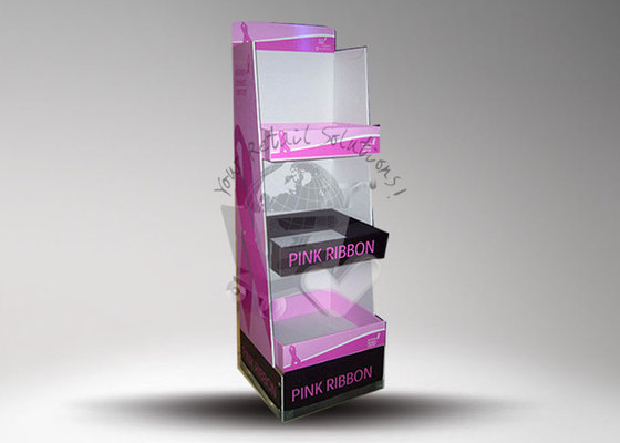 Eco-friendly Stationery Display Stand , retail pallet displays with 3-tier supplier