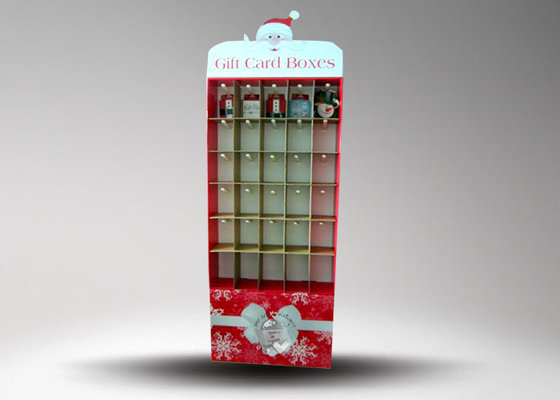 Floor Custom Cardboard Display With Pocket As Sales Rack supplier