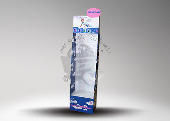 Collapsible Peg Hook Display Rack for Mobybaby Merchandising , Retail Shop supplier