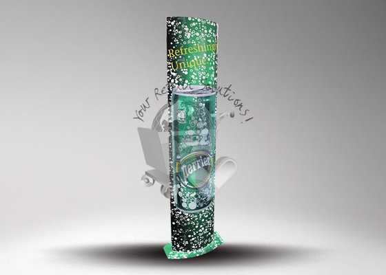 Custom Green Perrier Cardboard Standee supplier
