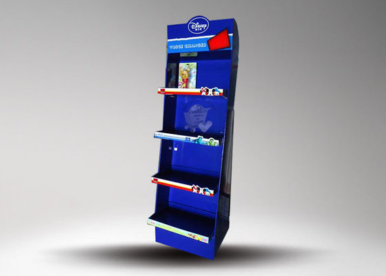 Durable / Freely Foldable Cardboard Retail Book Display Stands For Cartoon Book supplier