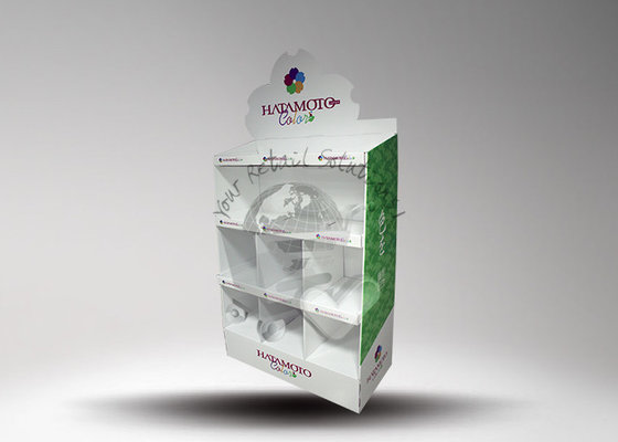 4 Tiers Promotional Cardboard Advertising Displays with Glossy Printing For Lovely Toys supplier
