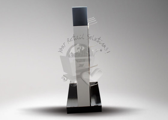 Double Side Corrugated Cardboard Hook Display / Cardboard Store Display supplier