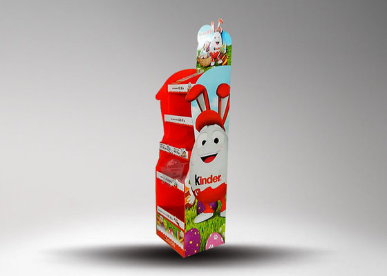 POP Cardboard Retail Display Stands 5 tires / Children Toys Display Rack supplier