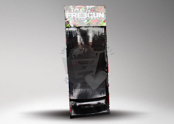 Fashionable Pos Hook Display Rack , Laminated Cardboard Hook Display supplier