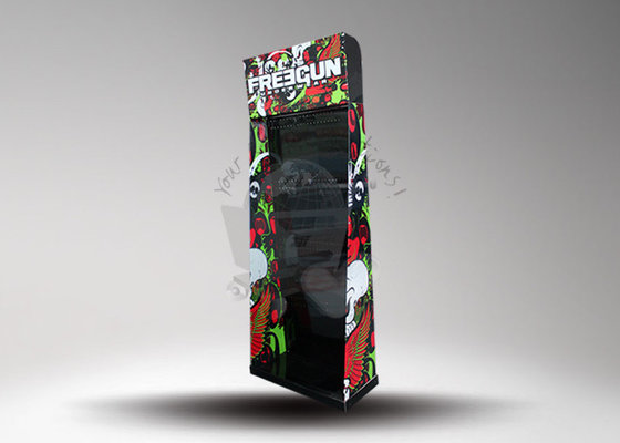Fashionable Pos Hook Display Rack , Laminated Cardboard Hook Display supplier