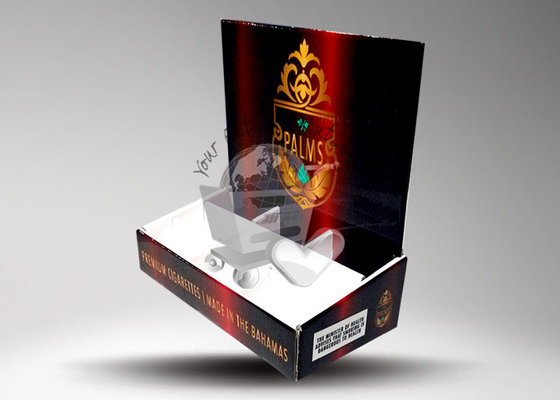Permium Cigarettes Cardboard Counter Display for Supermarket Center supplier
