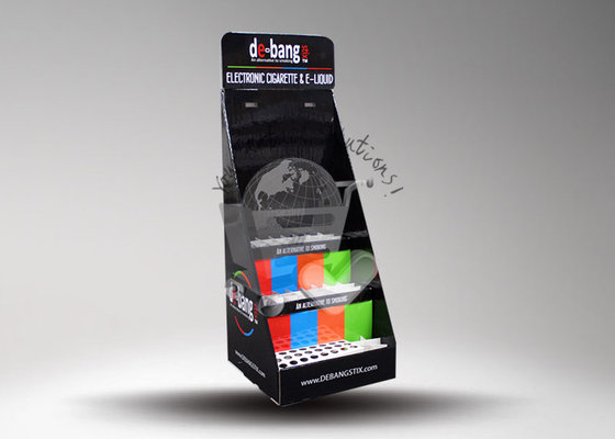 3 tier Tabletop Cardboard Counter Display / Desktop Display Counter Racks supplier