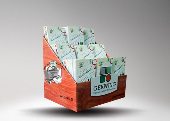 Custom Stationery Display Stand / Book Display Stand For Books Advertising supplier