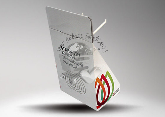Single Layer Toys Cardboard Counter Display With Peg Hooks / Hook Counter Top Display supplier