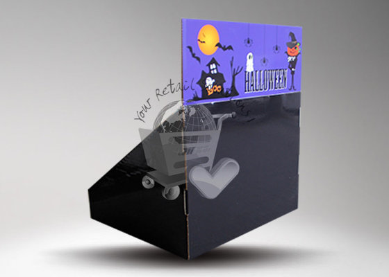 Attractive Custom Printed Hooks Cardboard Counter Display / PDQ Counter Box supplier