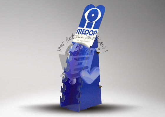 Eyewear Cardboard Sunglasses Counter Display / POP Carton Retail Display Racks supplier