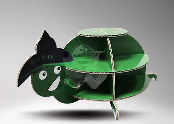 Cute Tortoise Cardboard cake pop stand / Lovely Animal Cake Pops Display supplier