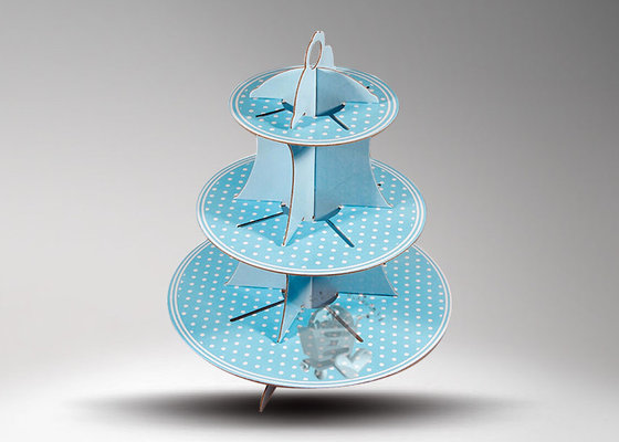 3 Tier Cardboard Cup Cake Stand supplier