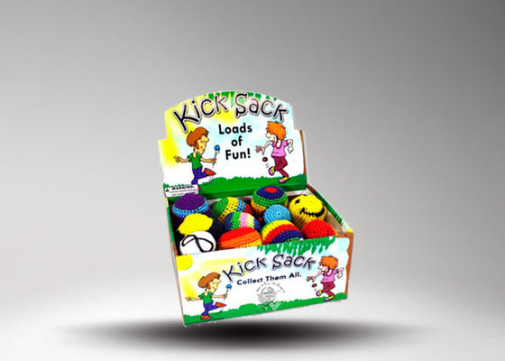 Recycled Cardboard Counter Top Display Stand For Toys / Paper PDQ Boxes supplier