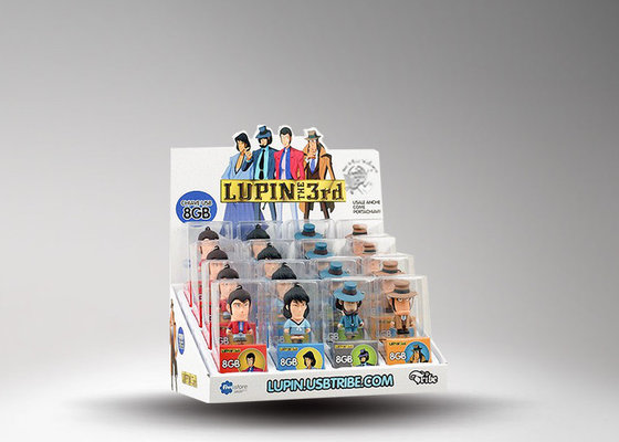 Recycled Cardboard Counter Top Display Stand For Toys / Paper PDQ Boxes supplier