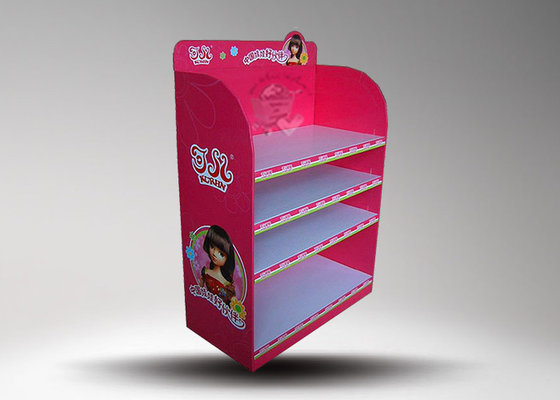 Custom  Toy Cardboard Display Shelf supplier