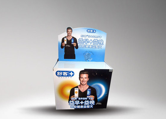 Professional Recycled Cardboard POS Display for Retail Chain Shop supplier