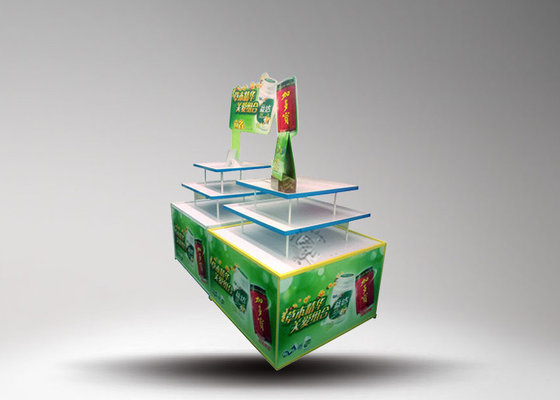 3 Layers Matte Cardboard Display Stands / Corrugated POP Displays supplier