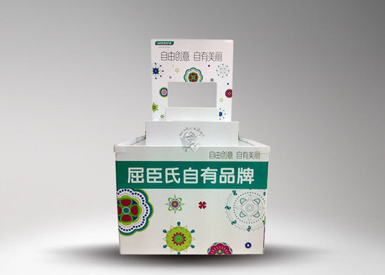 Cosmetic Advertising Cardboard POS Display supplier
