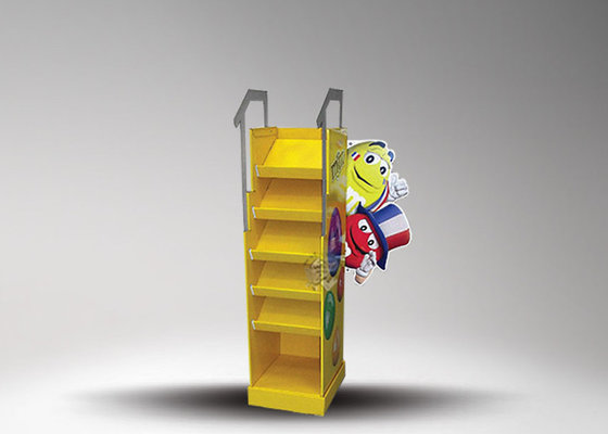 Durable Customized 4C Cardboard Hook Display / Pop Pallet Display supplier