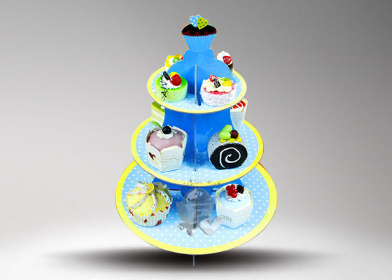 Environmental Protection cupcake cake stand / POP Cake Stand supplier