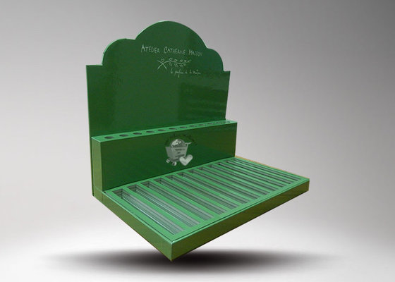 2-Tier Tabletop Corrugated Retail Counter Display With Glossy Lamination supplier