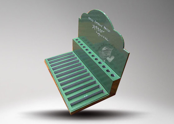 2-Tier Tabletop Corrugated Retail Counter Display With Glossy Lamination supplier