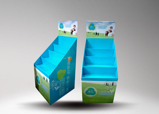 Store Retail Cardboard Advertising Displays Stand / Exhibition Booth Standee supplier