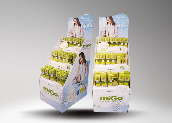 Store Retail Cardboard Advertising Displays Stand / Exhibition Booth Standee supplier