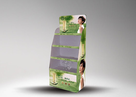 Portable Cartoon Corrugated Cardboard Advertising Display Stand For Promotion supplier