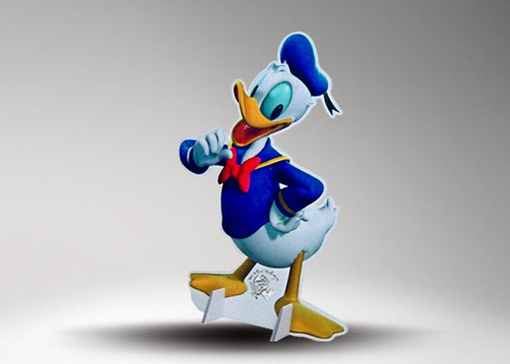 Cartoon Mickey Cardboard Standee With Colorful Clothes In Retail Shop supplier