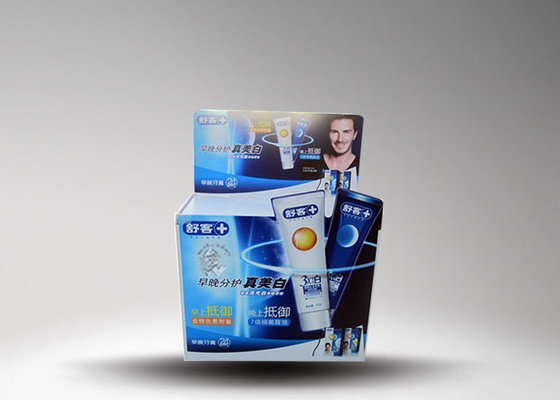 Shopping Mall Customize Made Pallet Display Stand / POP Cardboard Floor Stands supplier