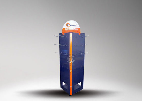 Multifunctional Cardboard Hook Display with Precise Cutting and Clear Printing supplier