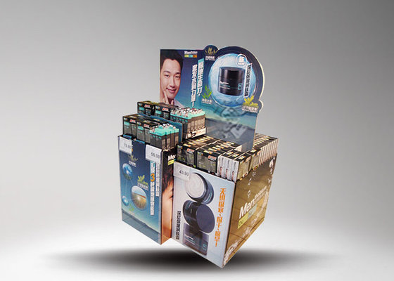 4C Color Printing And Strong cardboard pallet display For Supermarket Promotional supplier