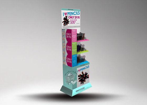 Stationery Display Stand Made of Recycled Material for Penciles Promotion supplier