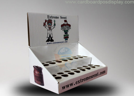300g CCNB K3 B Flute Cardboard Pop Up Counter Candy Displays Stand supplier