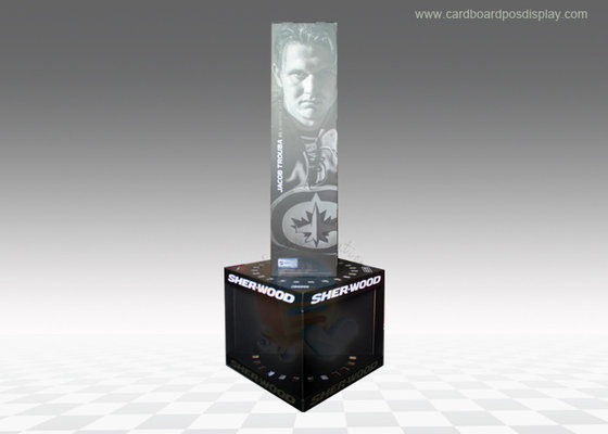 4C Matte Varnishing Corrugated Cardboard Display Racks For Retail supplier