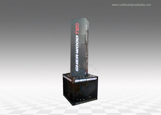 4C Matte Varnishing Corrugated Cardboard Display Racks For Retail supplier