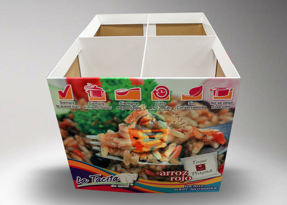 Big Cookies Cardboard Pallet Display With Attractive Artwork supplier